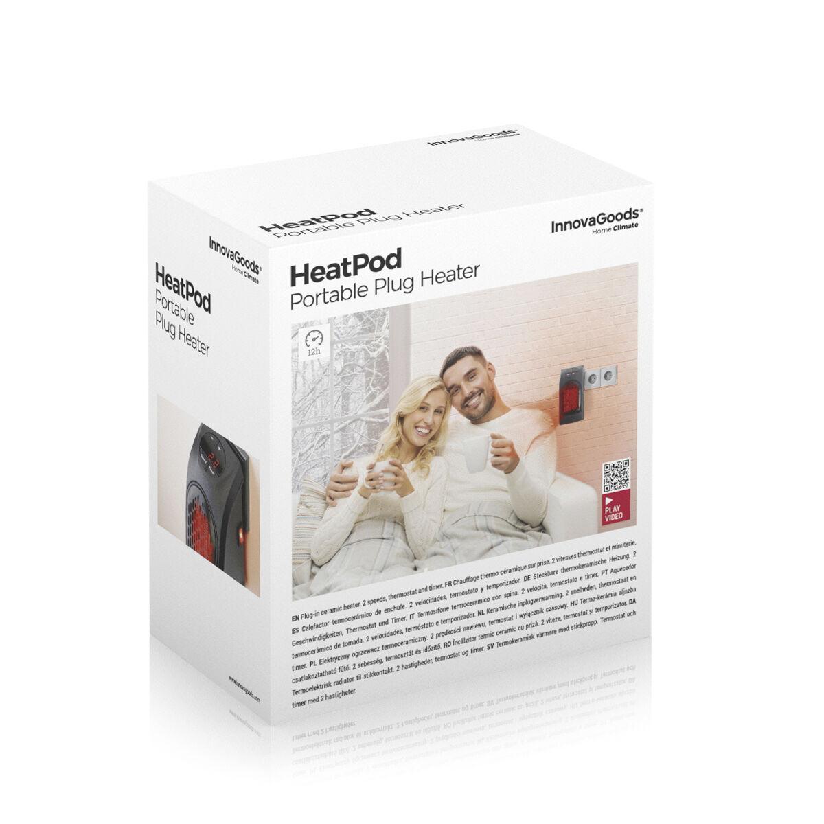 Plug-in Ceramic Heater Heatpod 400W | scenerysay